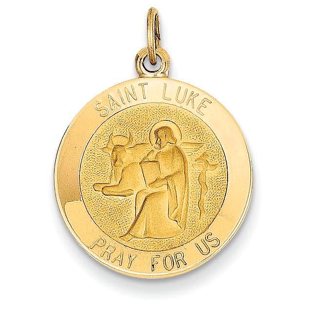 10k Yellow Gold St. Luke – Jewels De Oro